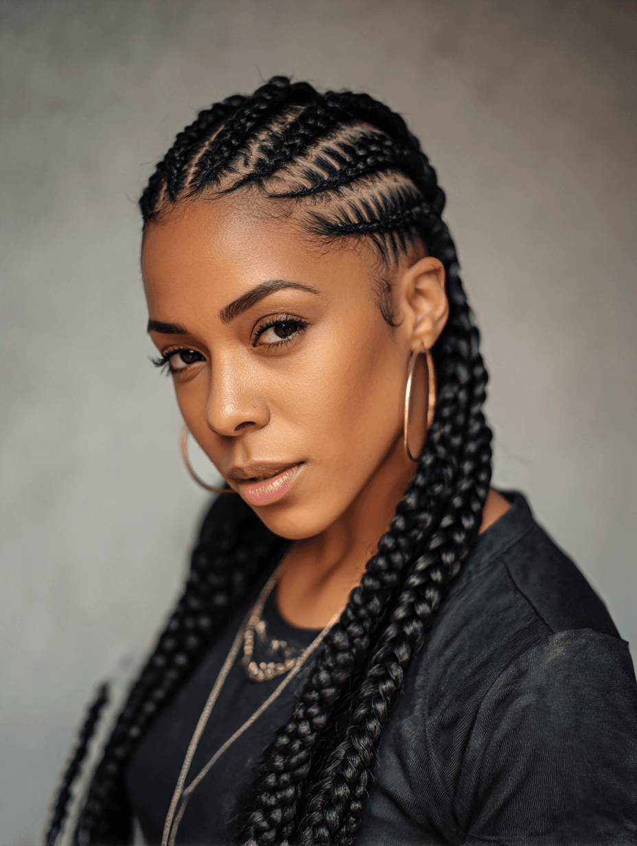 Difference Between Cornrows and Box Braids - Fits by Dee